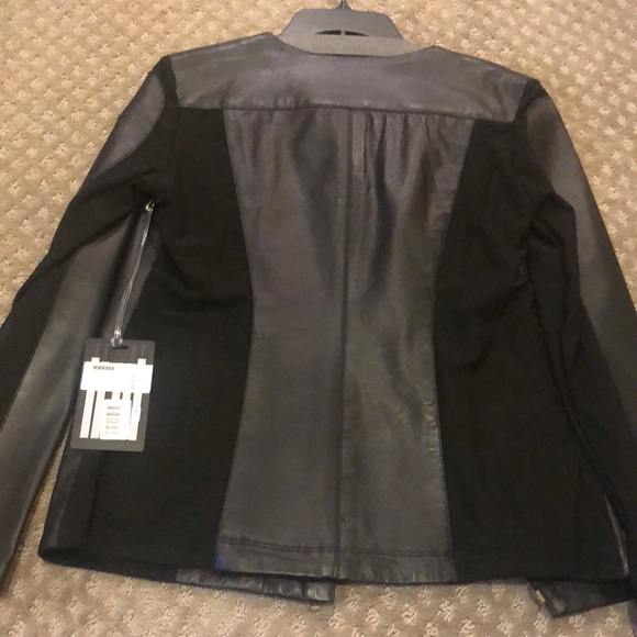 Anatomie | Jackets & Coats | Anatomie Leather And Mesh Paneled Moto ...